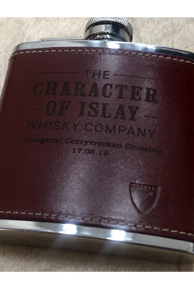 The Character of Islay Whisky Company Whisky Flask Etching – Laser Cut ...